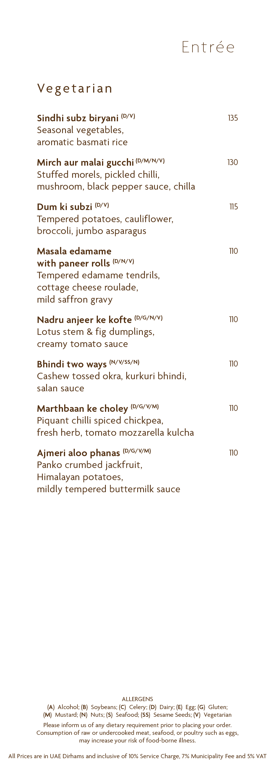 Menu Displays powered for Taj Exotica Resort & Spa by menumodo