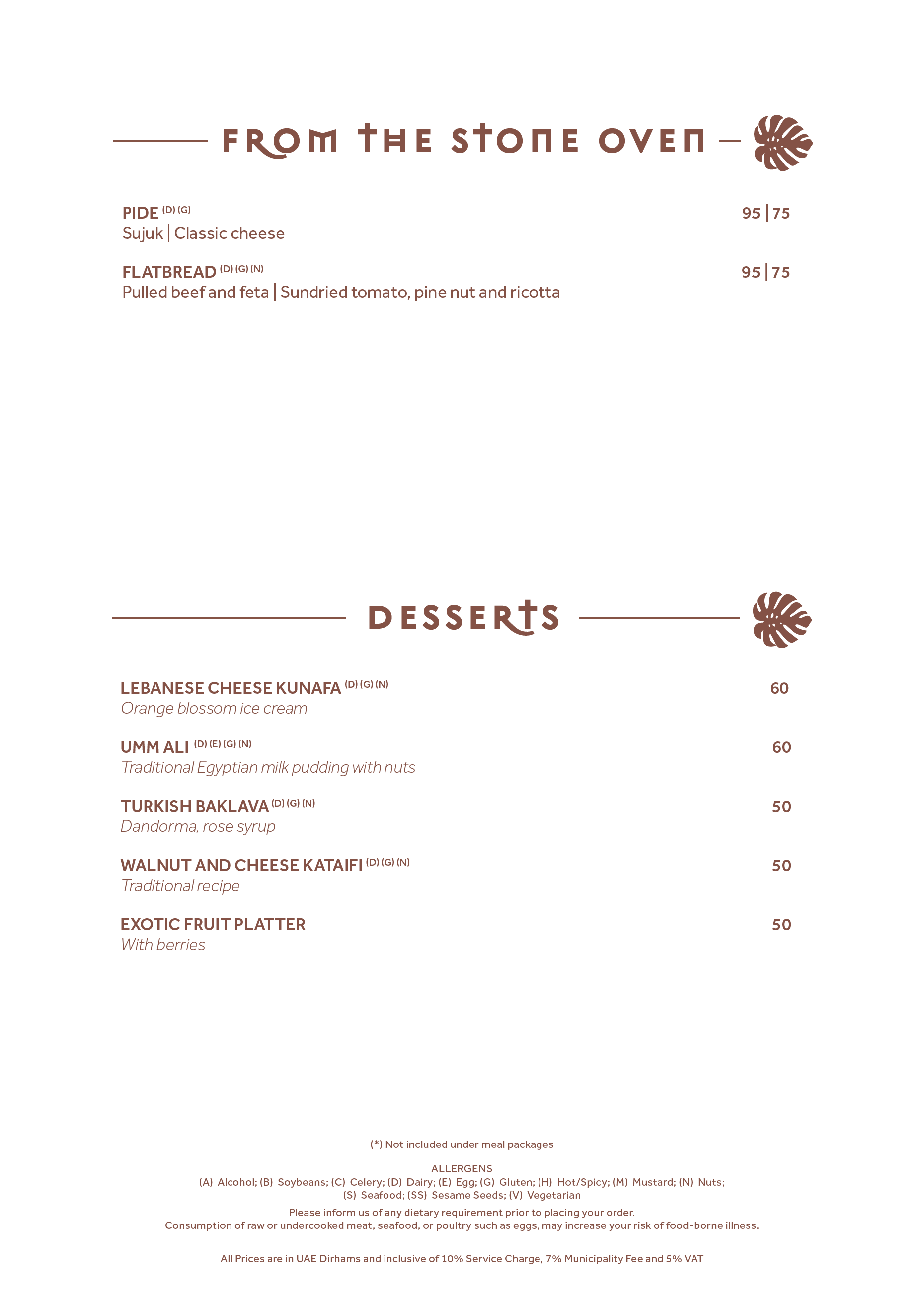 Menu Displays powered for Taj Exotica Resort & Spa by menumodo