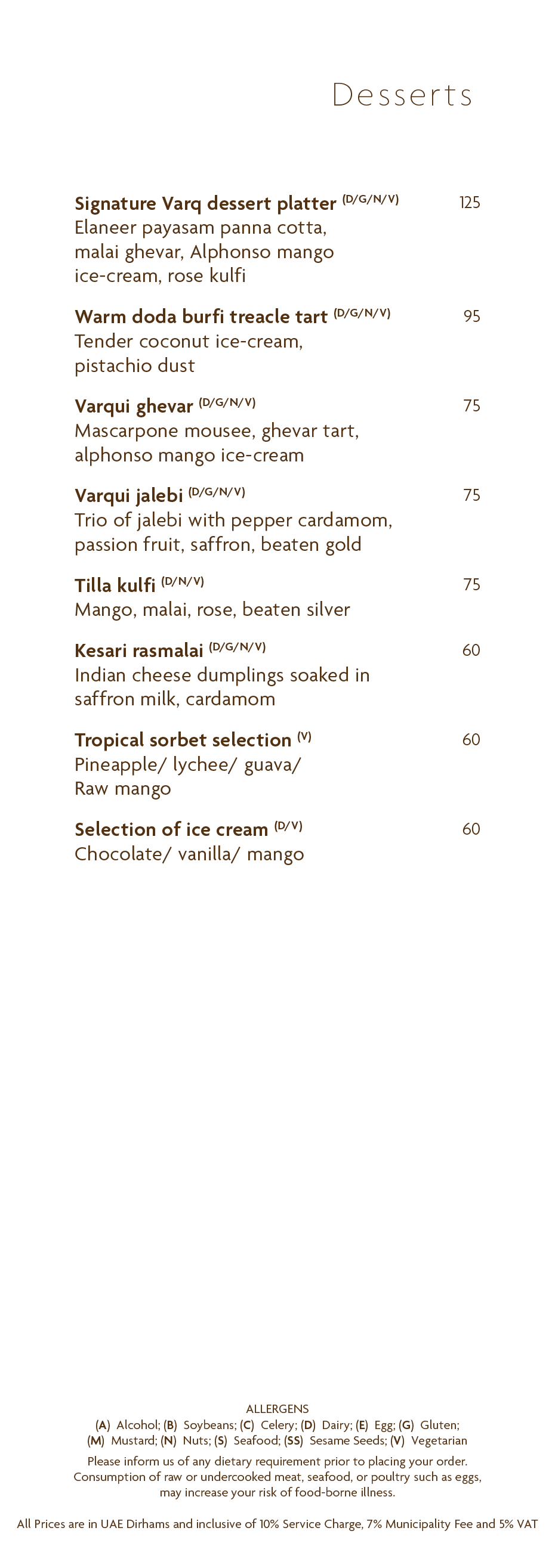 Menu Displays powered for Taj Exotica Resort & Spa by menumodo