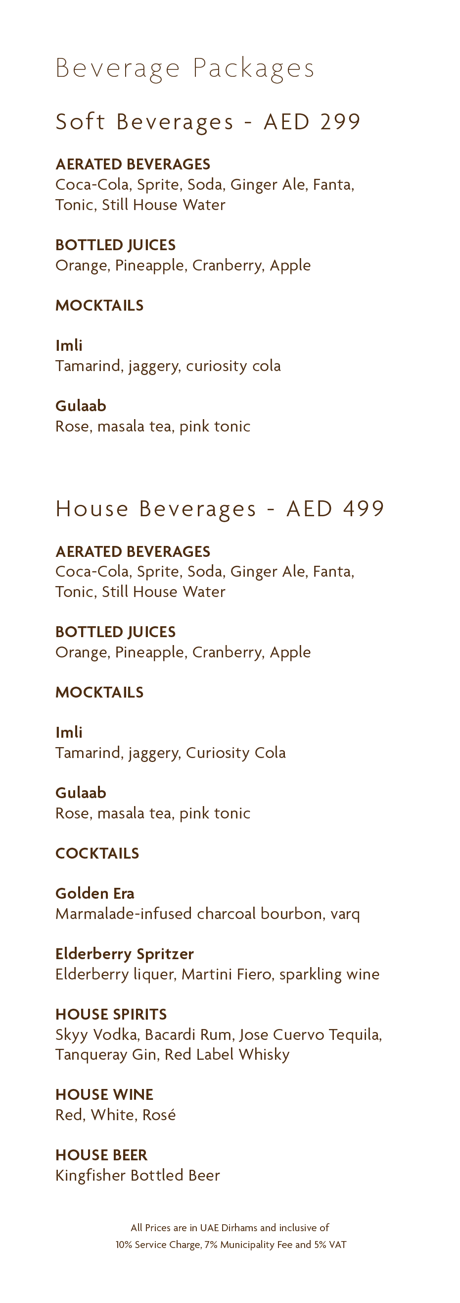 Menu Displays powered for Taj Exotica Resort & Spa by menumodo